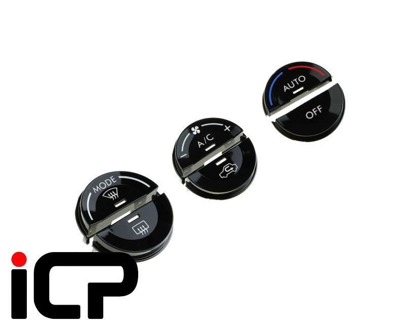 Genuine Piano Black HVAC Control Buttons Fits: Subaru WRX STi Forester ...