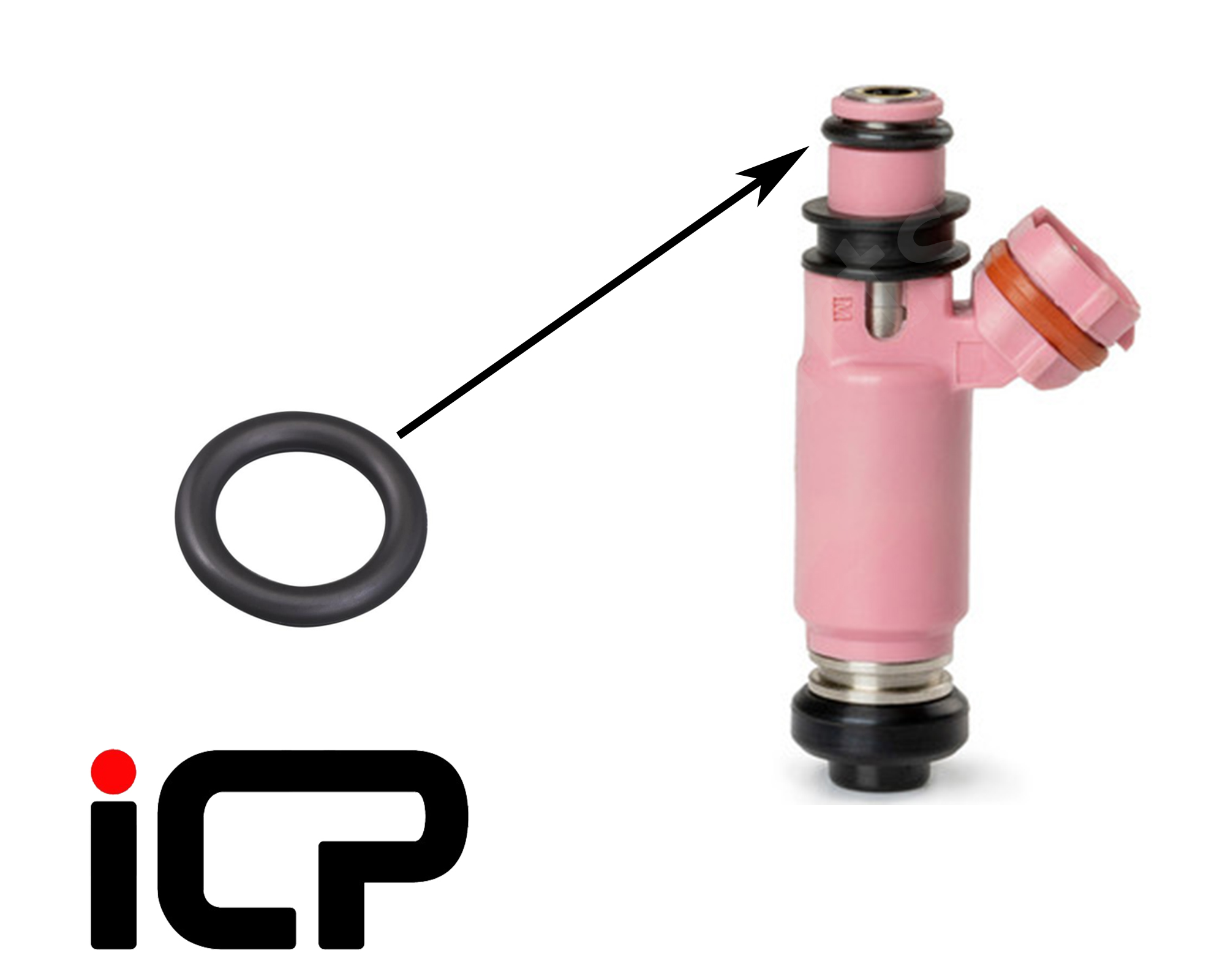 Top Feed Top Injector O-Ring 16698AA110