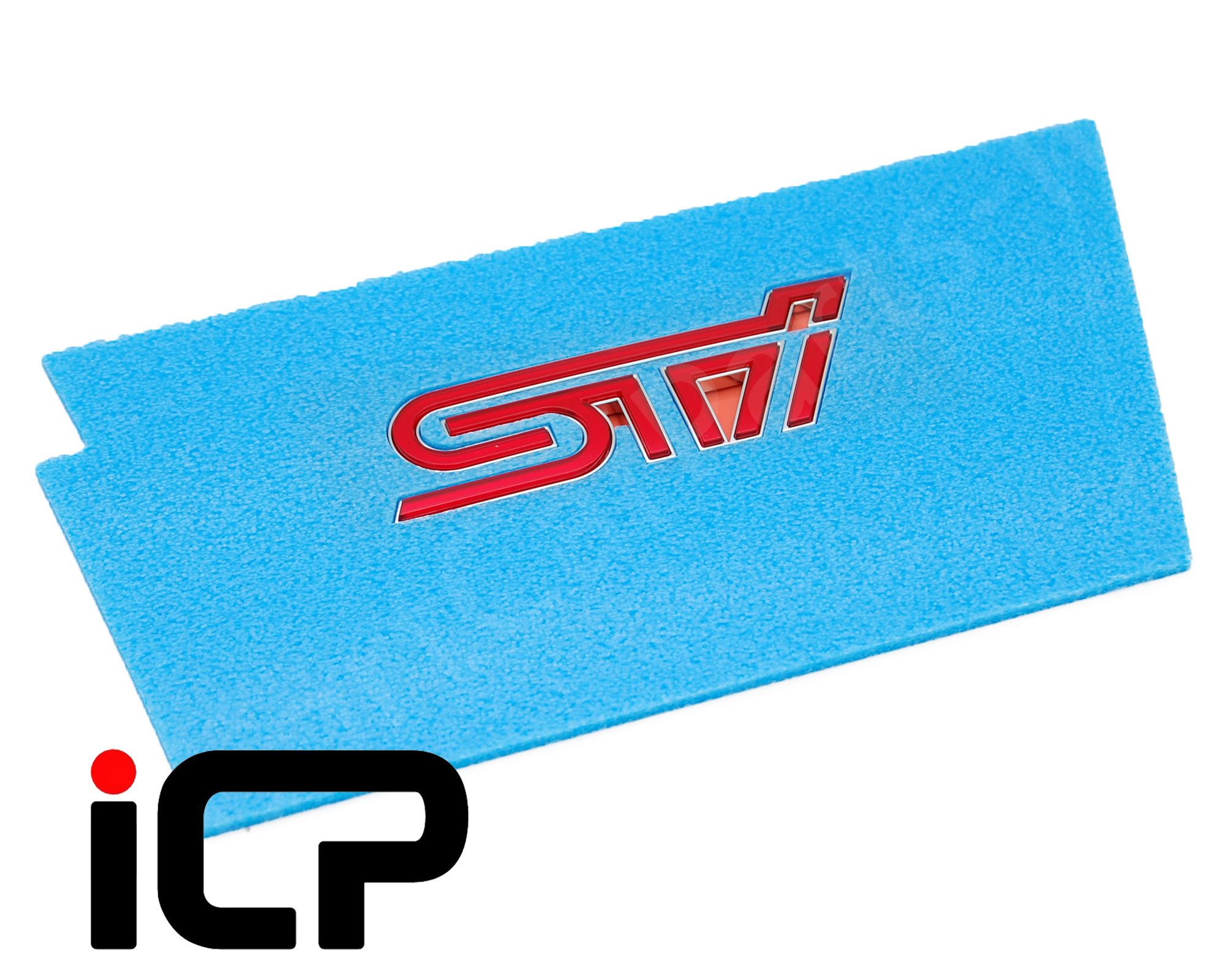 sti saloon gv boot lid badge 93079FG200
