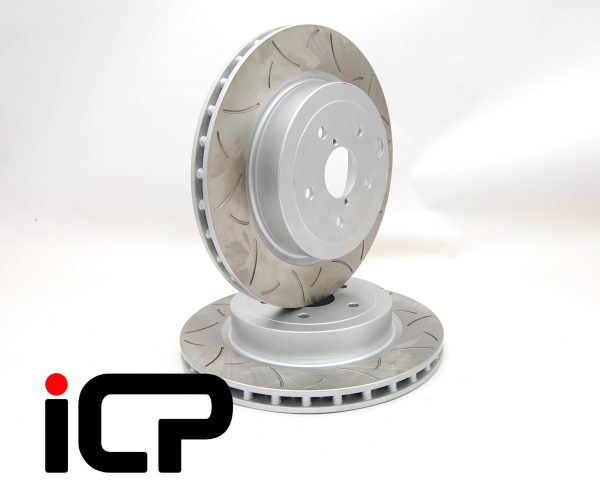 Rear Slotted Brake Discs - Import Car Parts