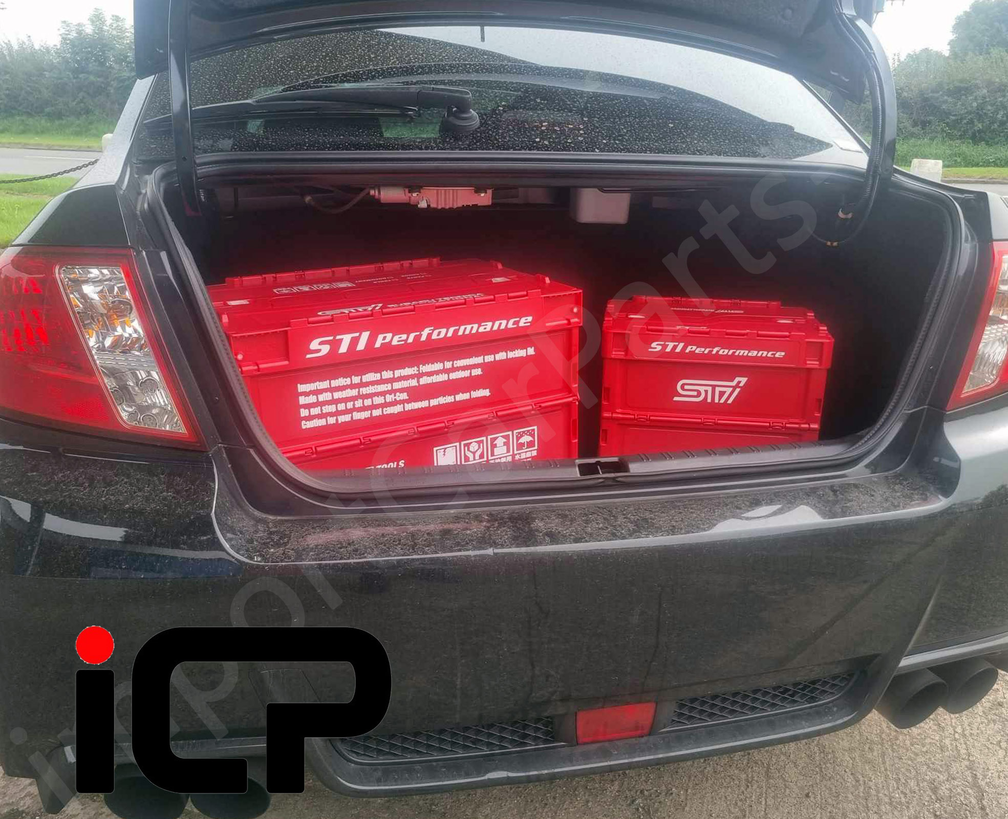 STi Folding Storage Container - Import Car Parts