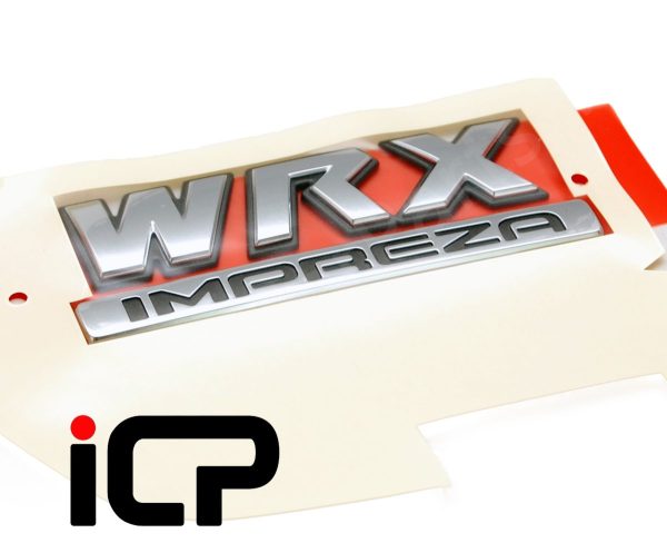 WRX Impreza Boot Badge Black - Import Car Parts
