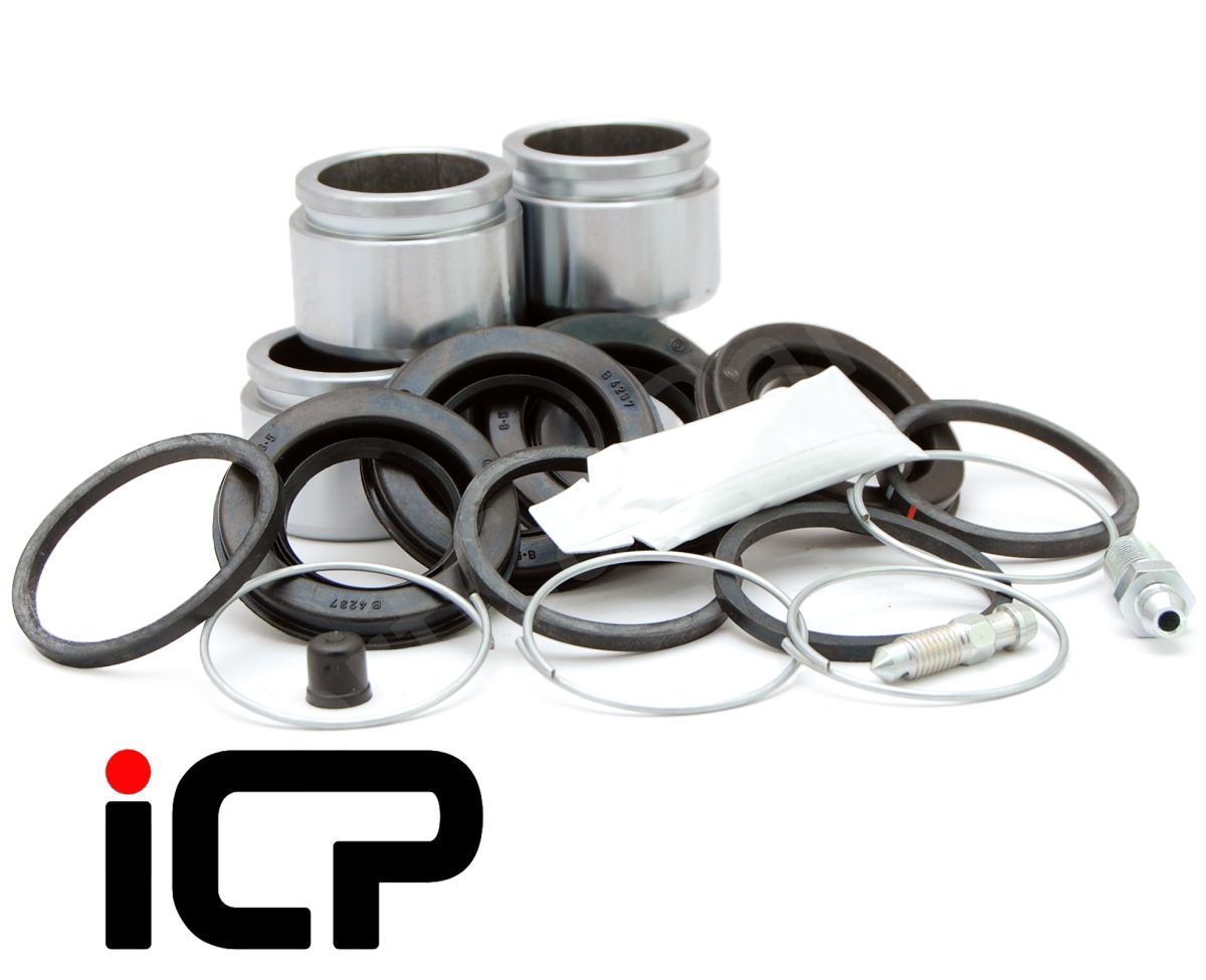 icp subaru 4 pot brake caliper repair rebuild kit SBBR263