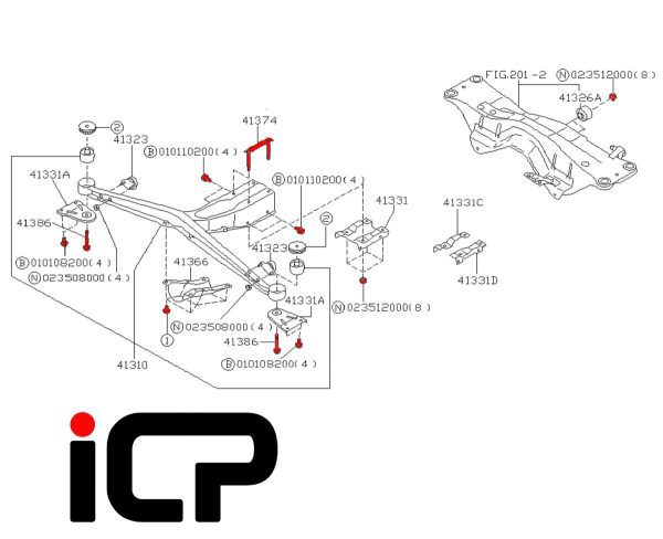 Full Suspension Chassis Bolt Kit - Import Car Parts