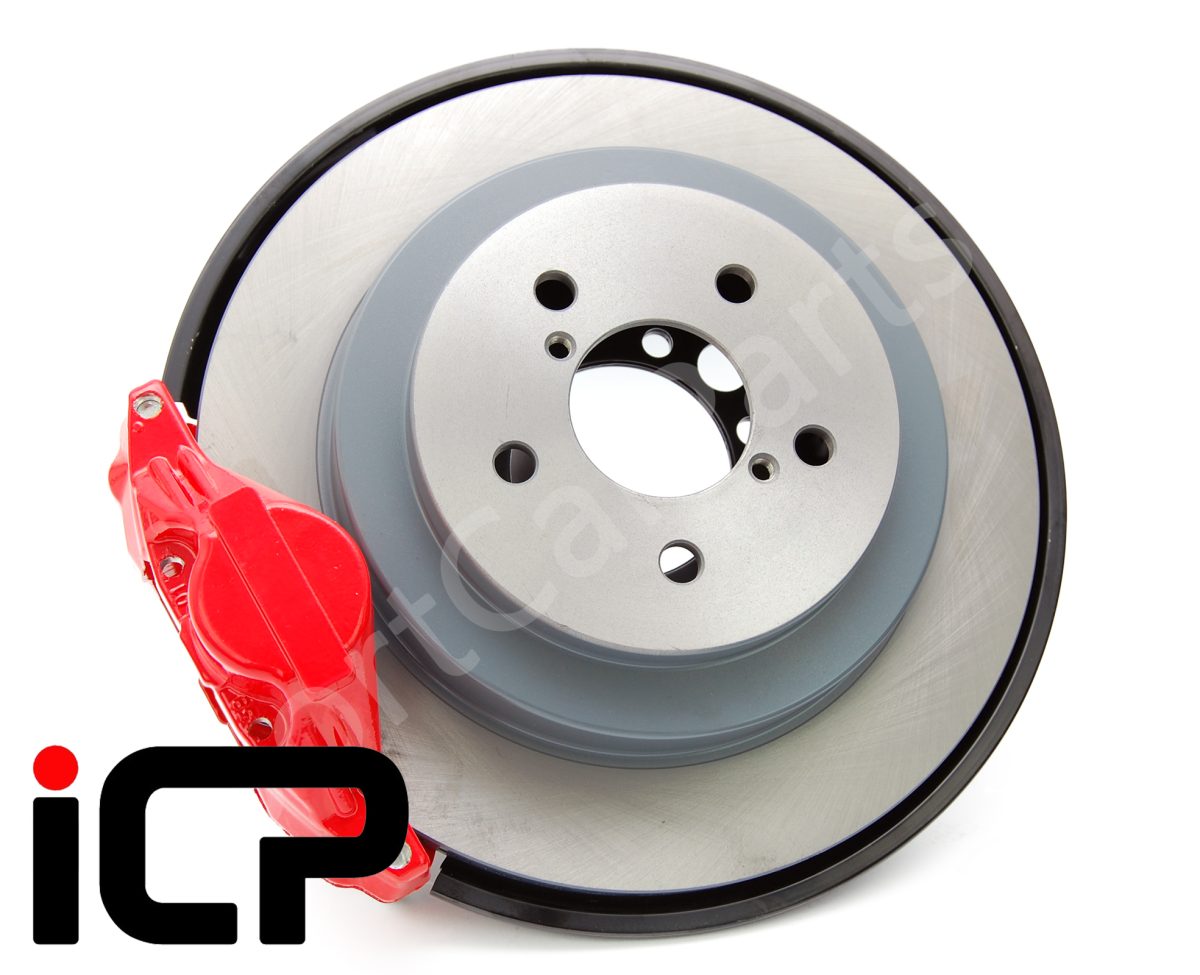 Rear 2 Pot Brake Bolt On Conversion Kit 290mm 190mm Handbrake - Import ...