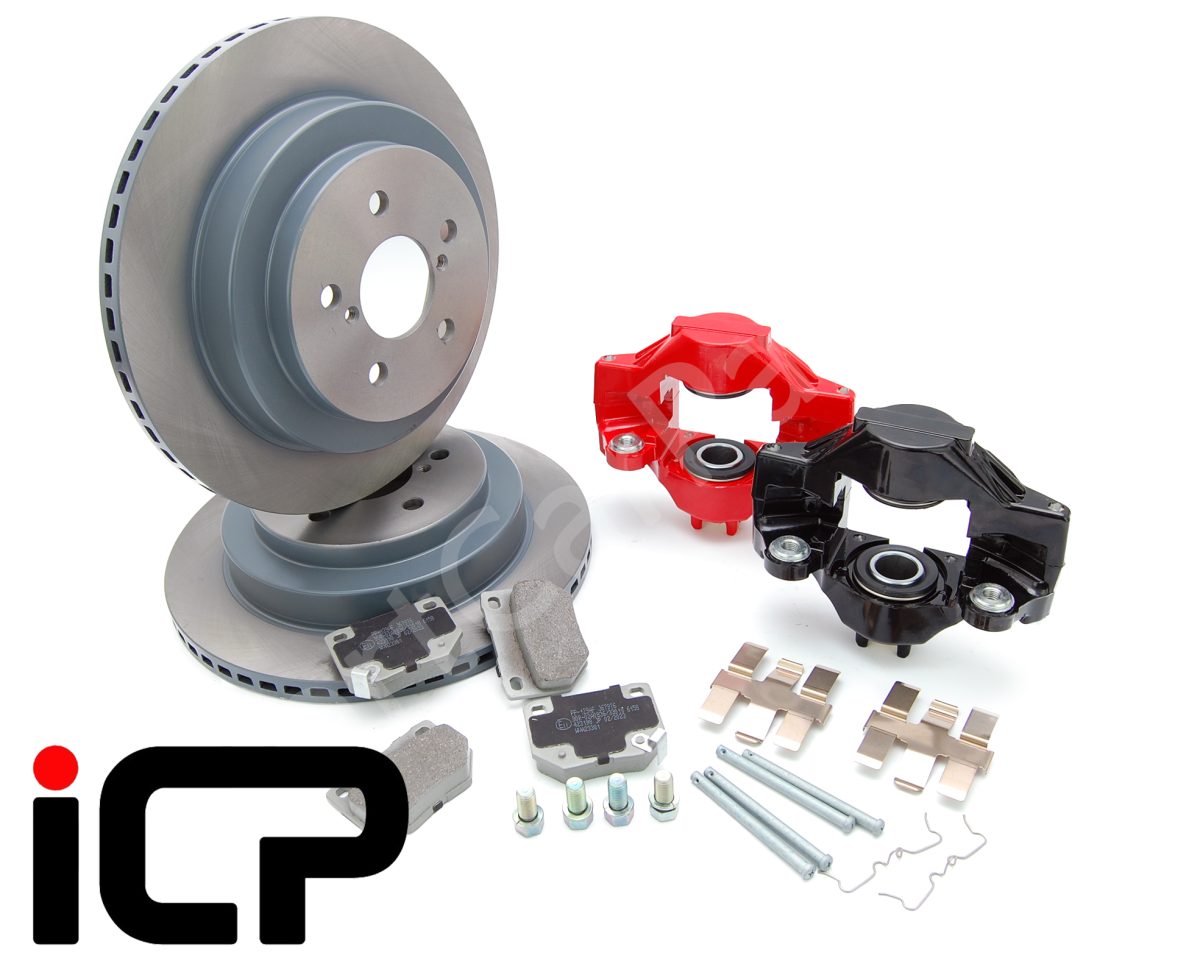 Rear 2 Pot Brake Kit 290mm 5x100PCD - Import Car Parts