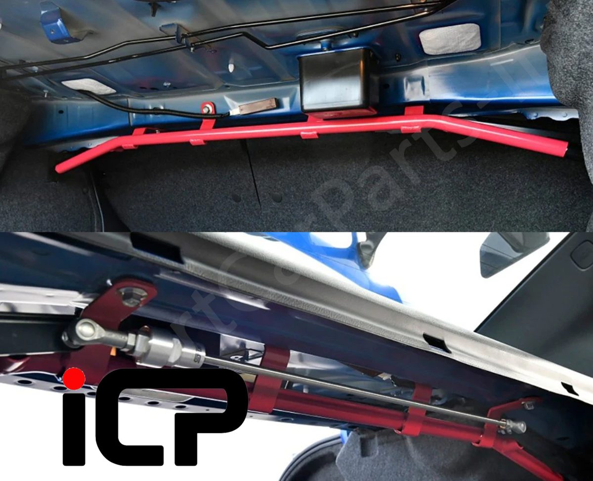 STi Rear Flexible Draw Stiffener Guard Bar - Import Car Parts