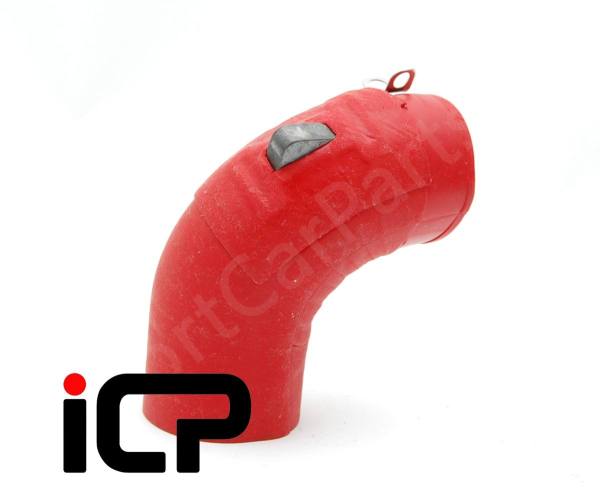 subaru sti red reinforced intercooler hose joiner 14462AA244