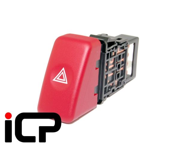 JDM Red Hazard Switch - Import Car Parts