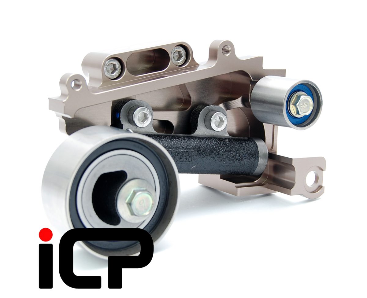fuji racing subaru ej20 ej25 billet timing belt tensioner bracket kit