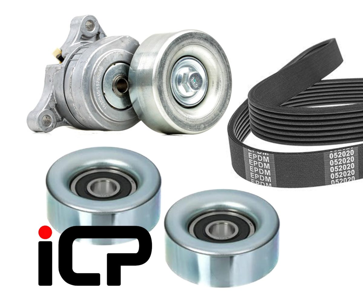 Drive Belt, Tensioner & Idler Kit - Import Car Parts