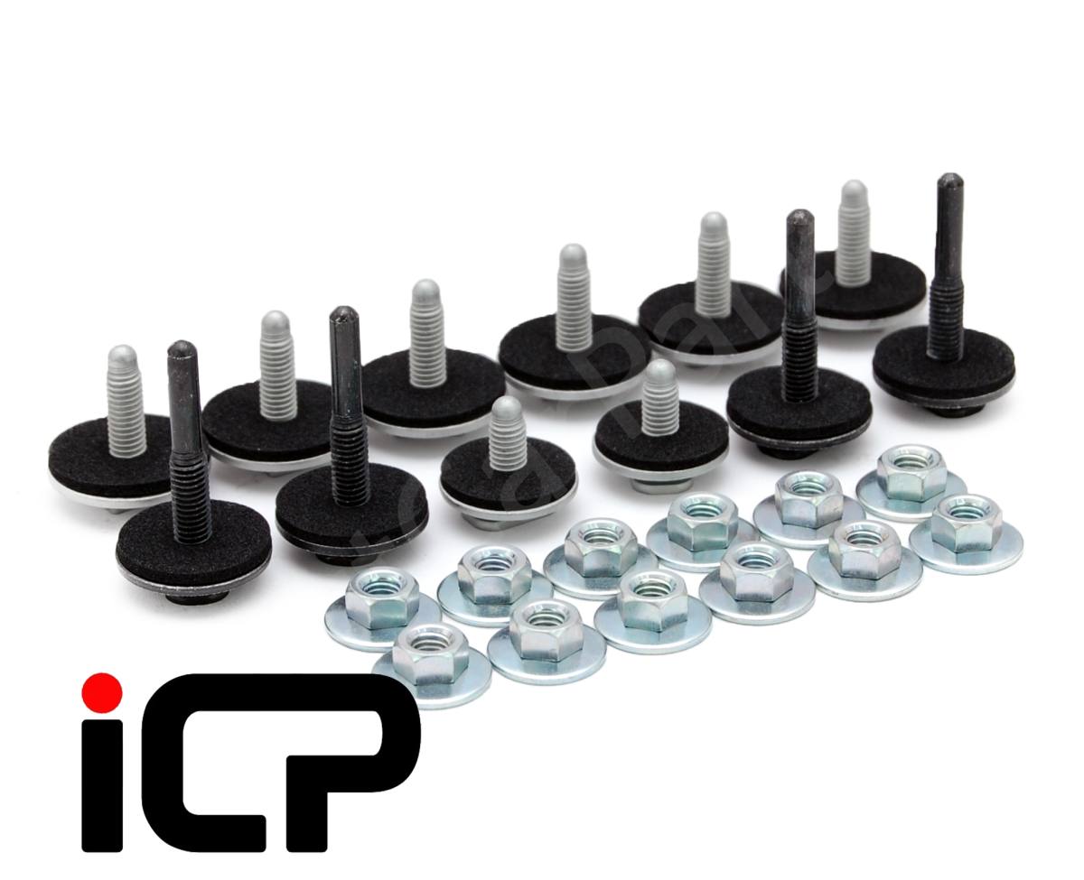 STi High Level Spoiler Bolt Fitting Kit - Import Car Parts